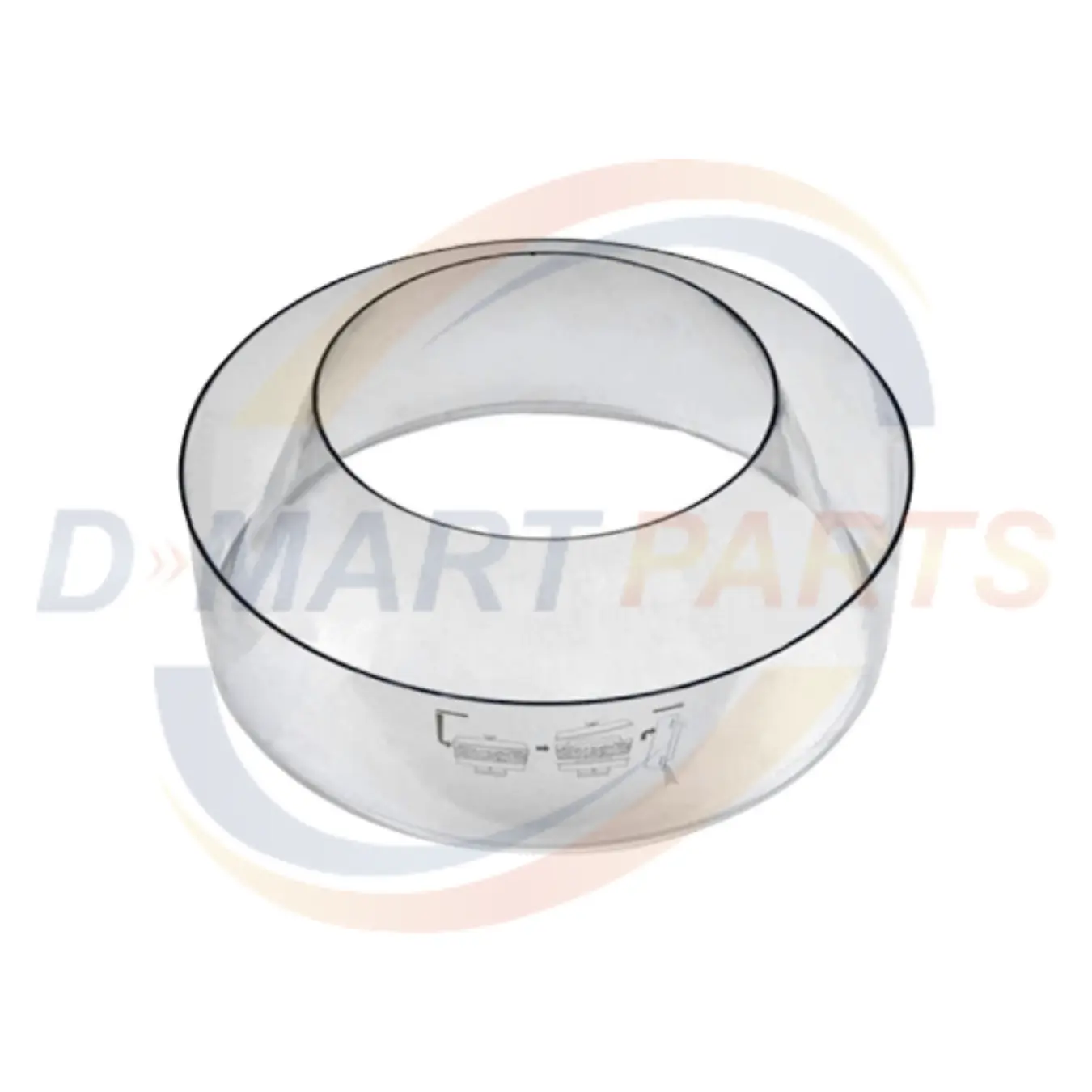 Universal Pre Cleaner Air Intake Air Filter Outside Forklift 3" – D ...